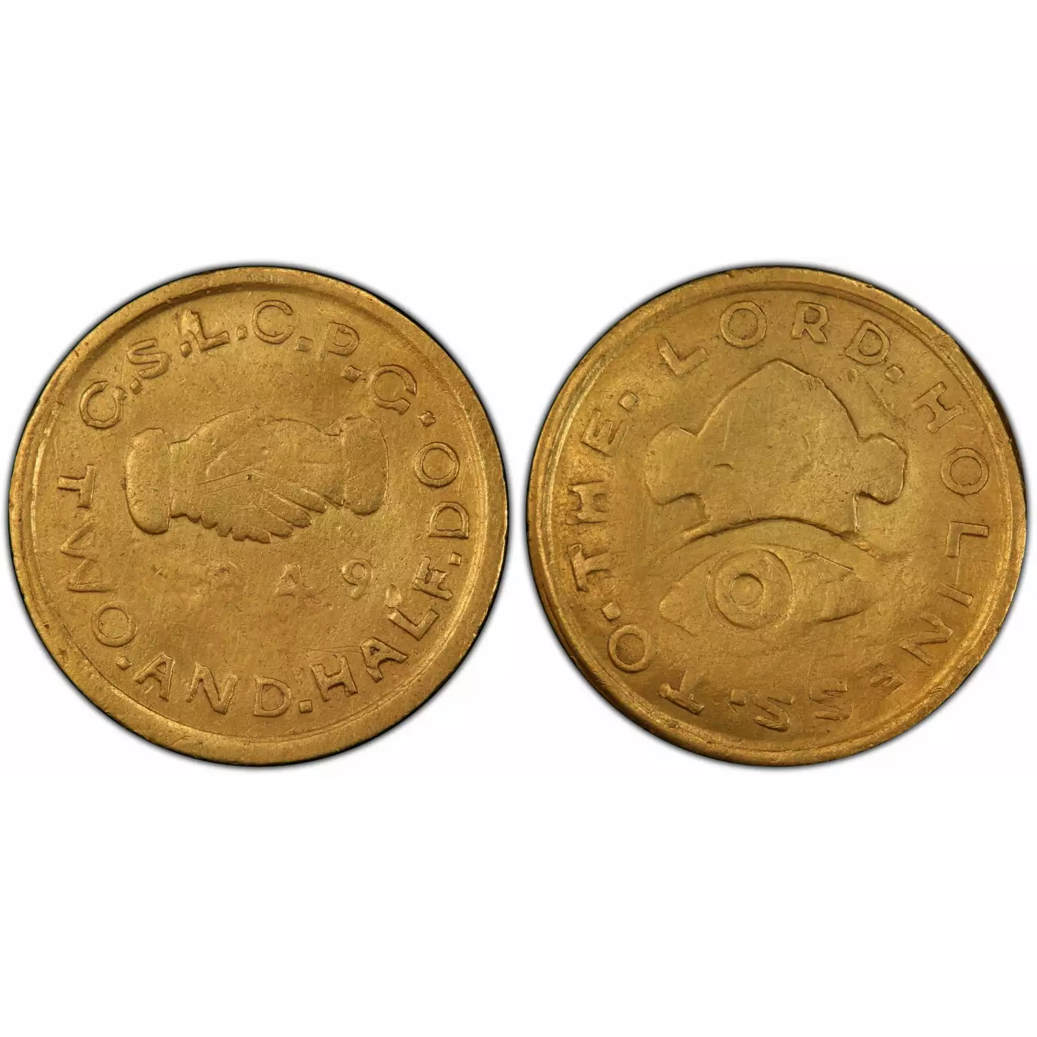 1849 Territorial Gold Mormon Gold Pieces $2 ? Gold Piece PCGS Genuine ...