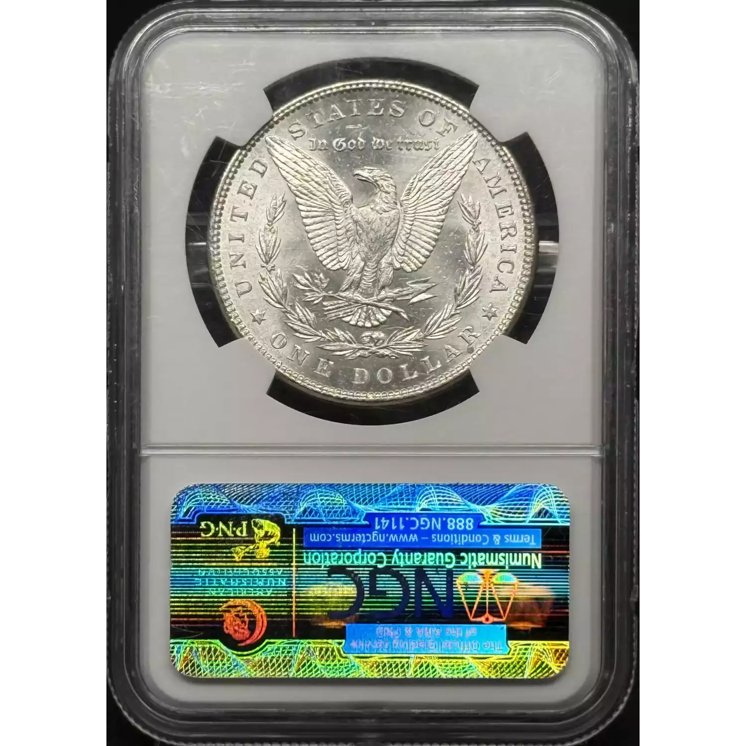 1886 Morgan Silver Dollar NGC MS-63 VAM-17 DDR ARROWS - Allgood Coin