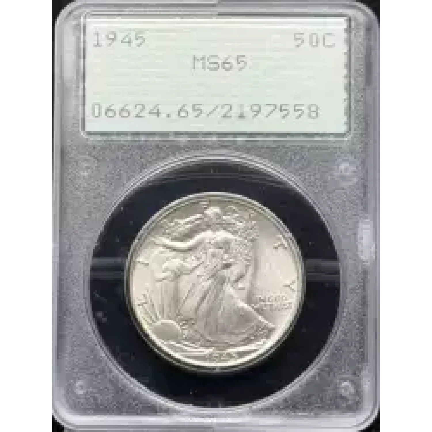 1945 Half Dollars Liberty Walking PCGS MS-65 - Allgood Coin