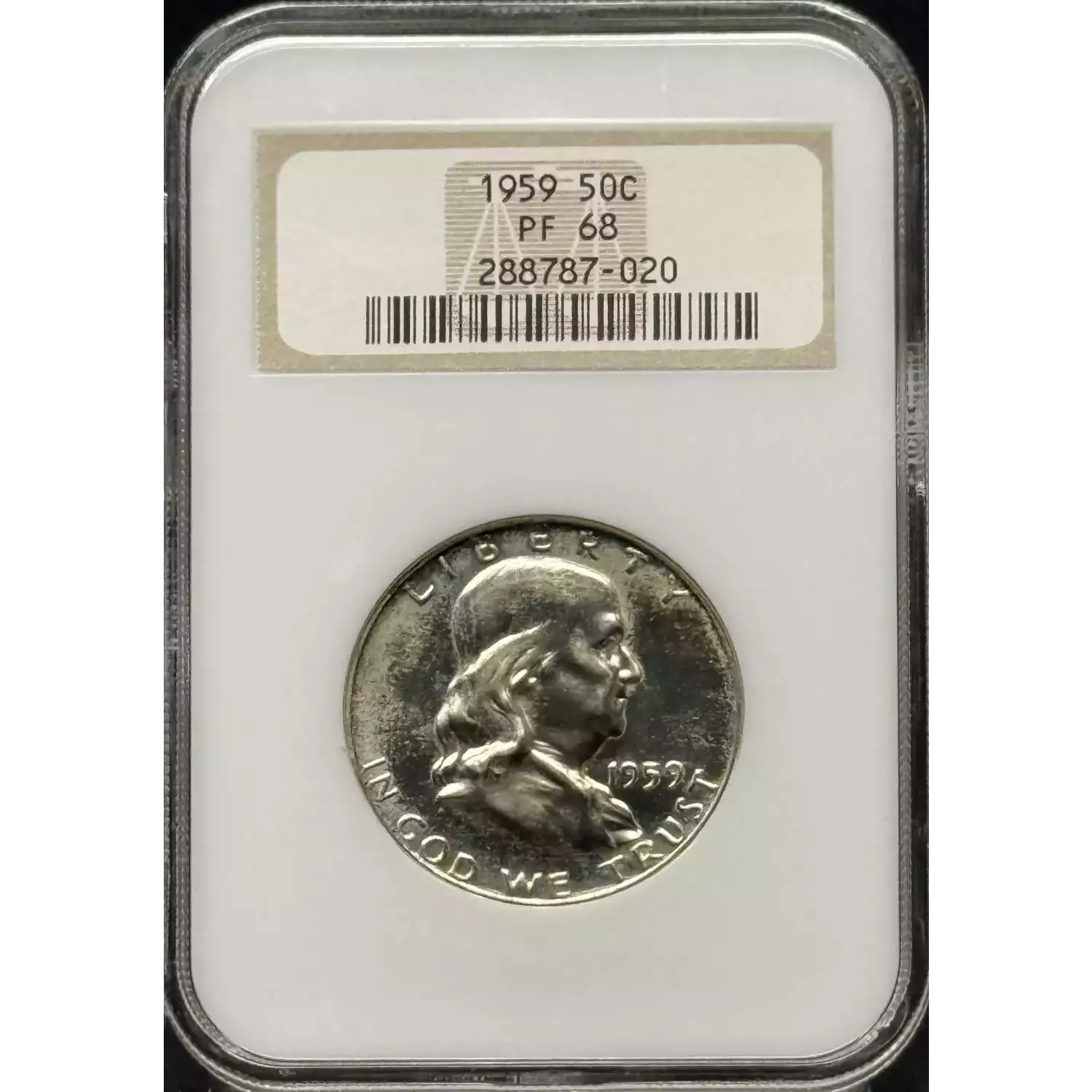 1959 Half Dollars Franklin NGC PF-68 - Allgood Coin